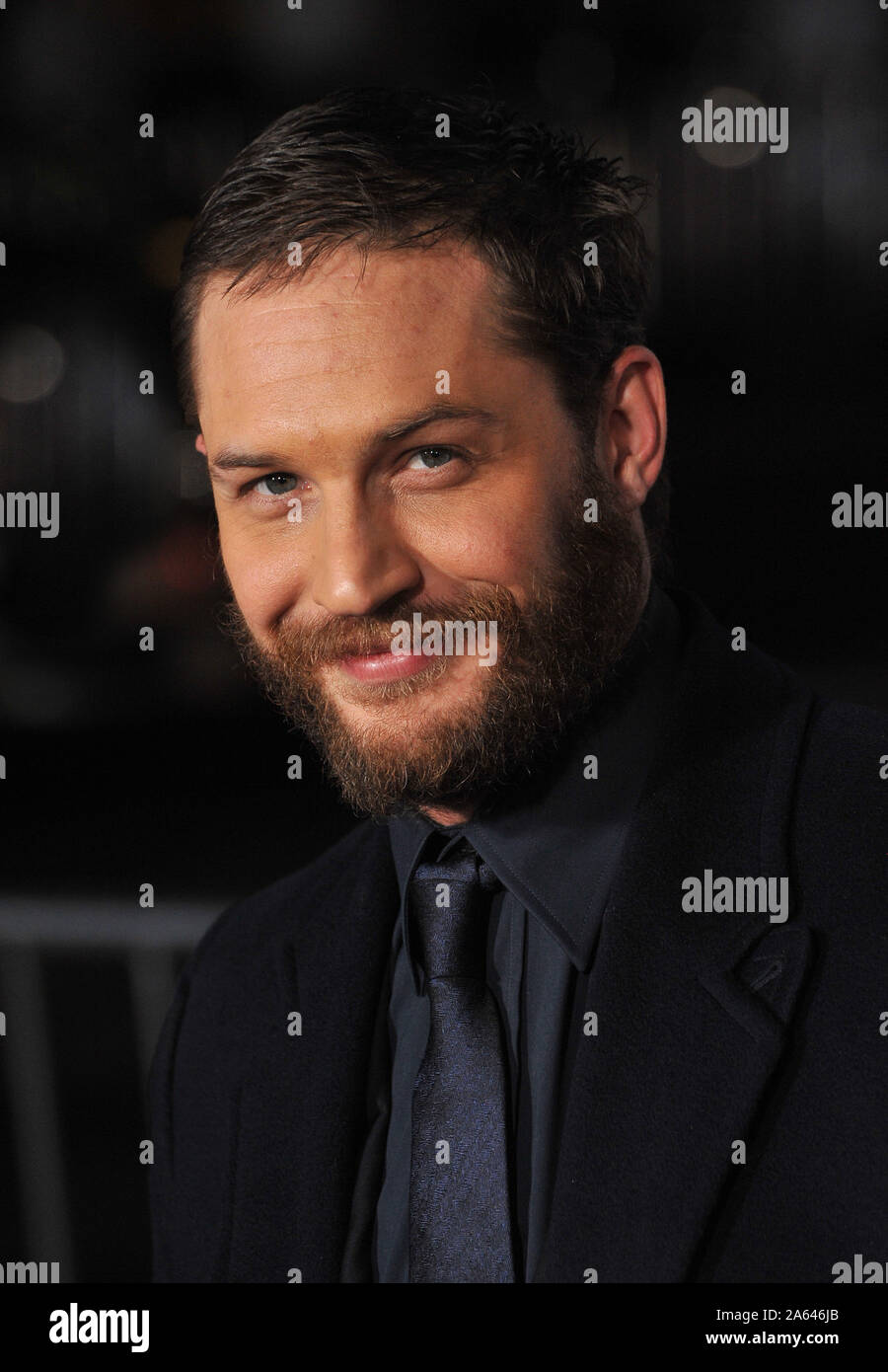 LOS ANGELES, CA. February 08, 2012: Tom Hardy at the Los Angeles ...