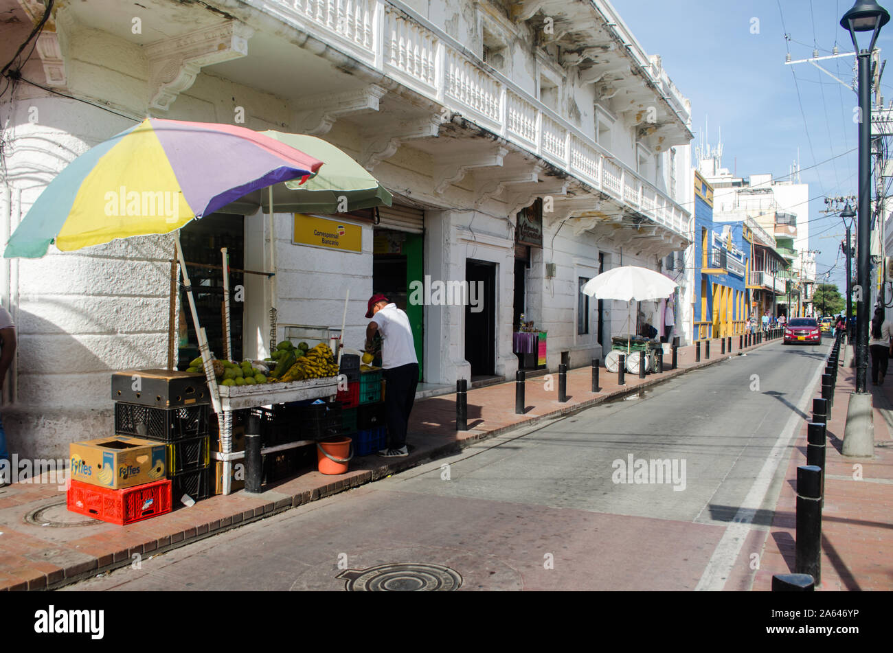 Centro historico de santa marta hi-res stock photography and images - Alamy