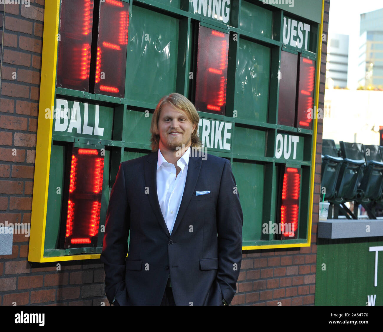 LOS ANGELES, CA. September 19, 2012: Joe Massingill at the premiere of ...
