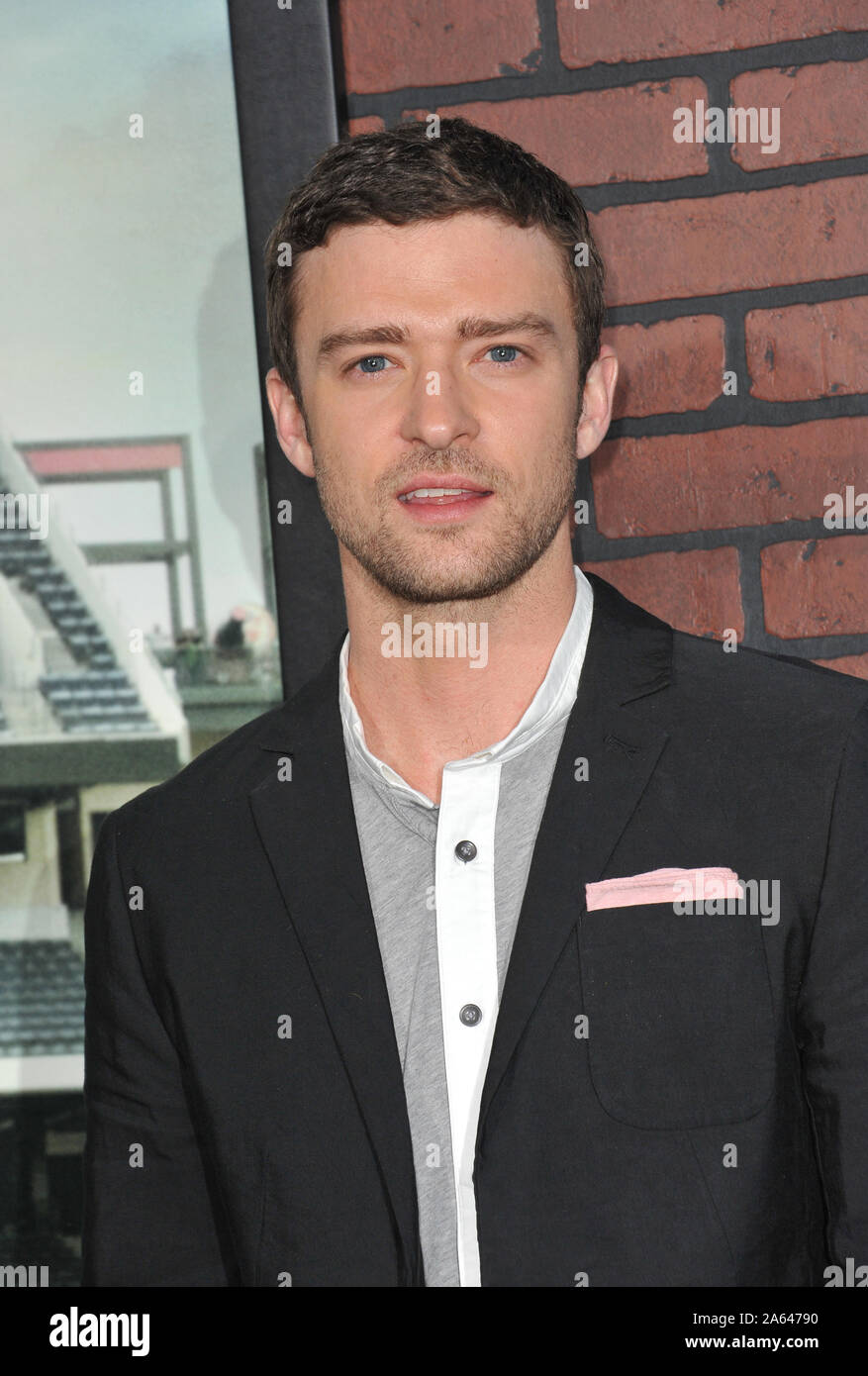 LOS ANGELES, CA. September 19, 2012: Justin Timberlake at the premiere ...