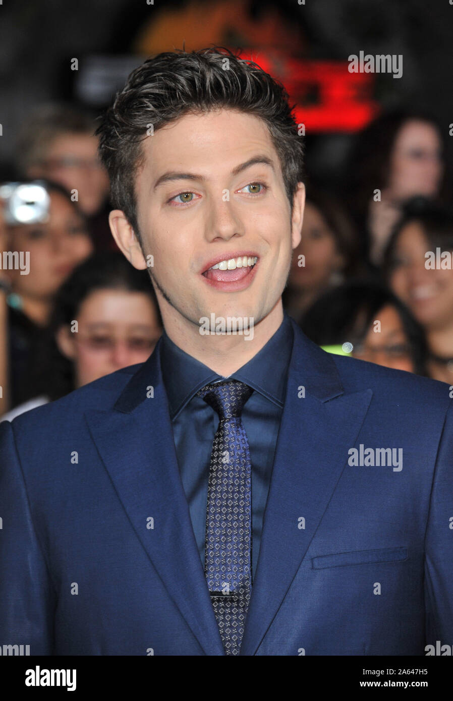 LOS ANGELES, CA. November 12, 2012: Jackson Rathbone at the world ...