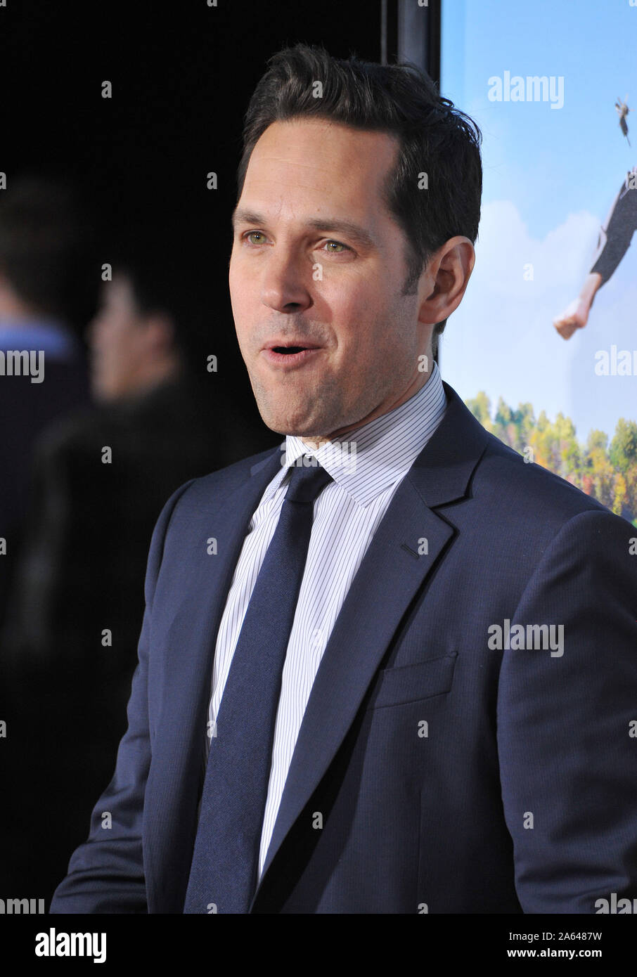 LOS ANGELES, CA. February 16, 2012: Paul Rudd at the world premiere of ...