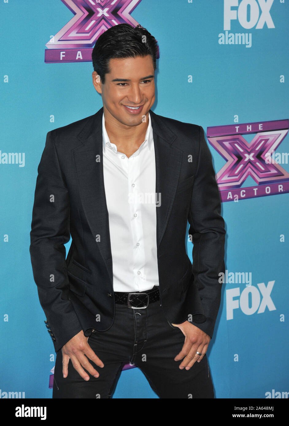 LOS ANGELES, CA. December 17, 2012: Mario Lopez at the press conference ...