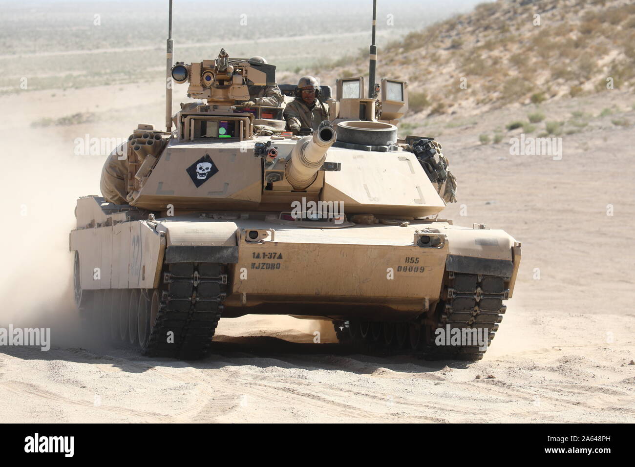 U.S. Army Soldiers assigned to 1st Battalion, 37th Armor Regiment, 2nd ...