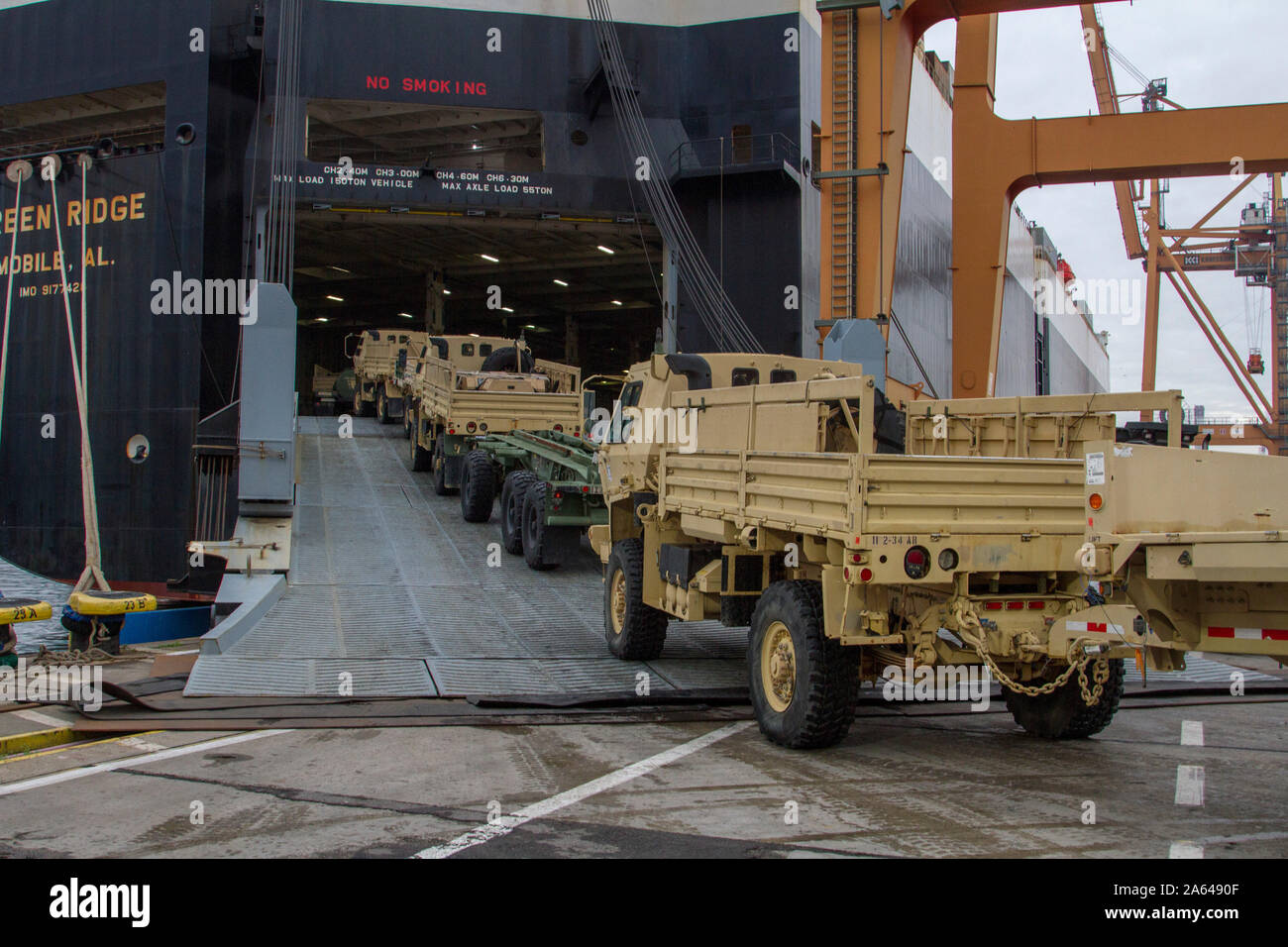 647th expeditionary terminal operations element hi-res stock ...