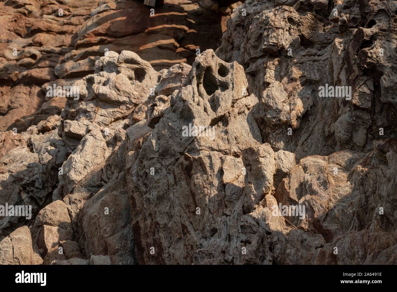 Rocks at the seashore Stock Photo - Alamy