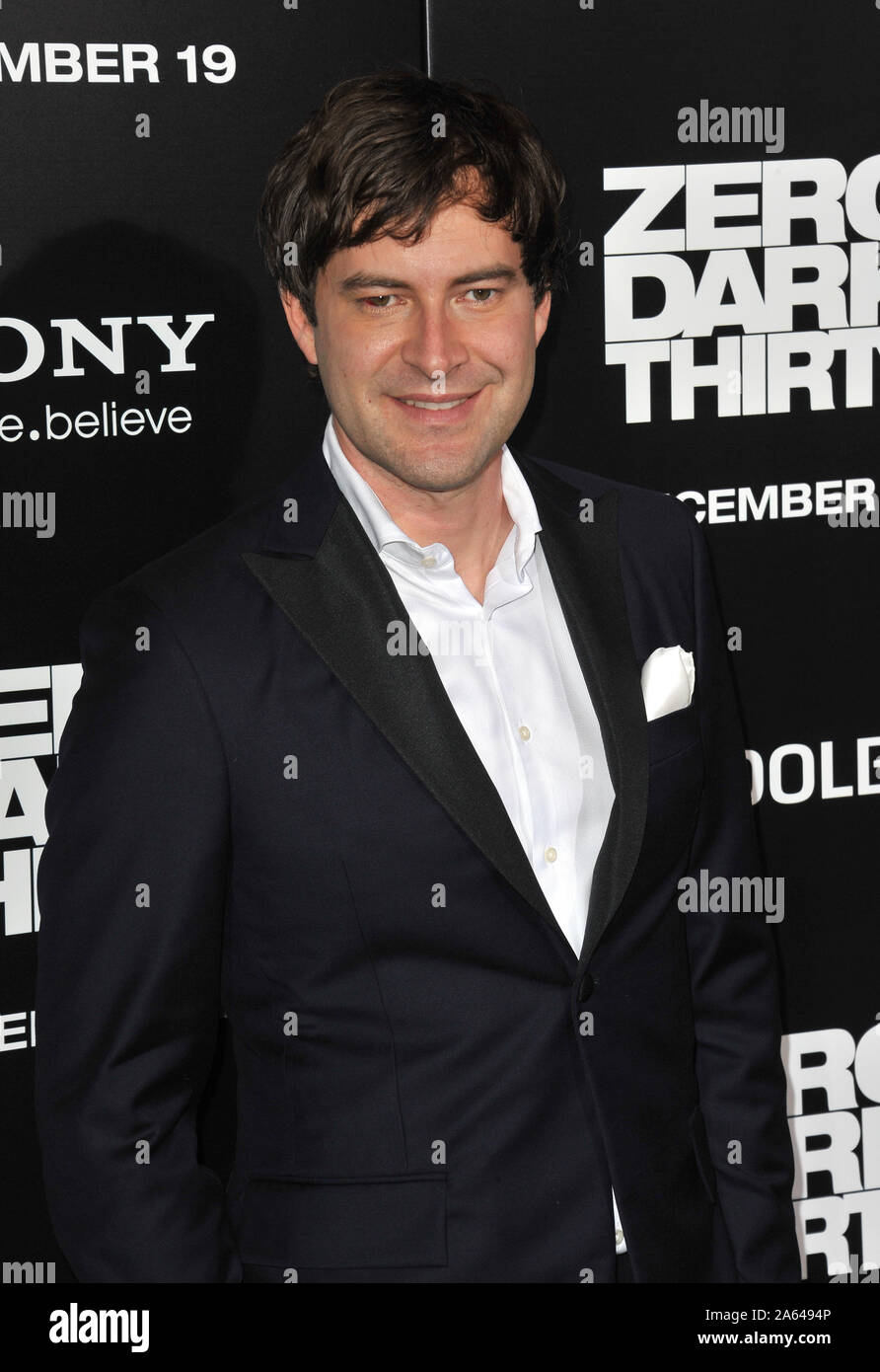 LOS ANGELES, CA. December 10, 2012: Mark Duplass at the premiere of his ...