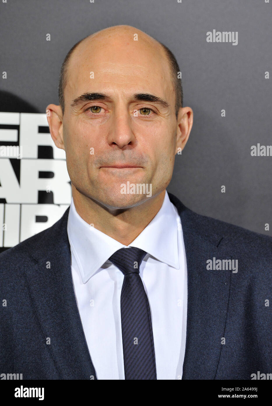 LOS ANGELES, CA. December 10, 2012: Mark Strong at the premiere of his ...