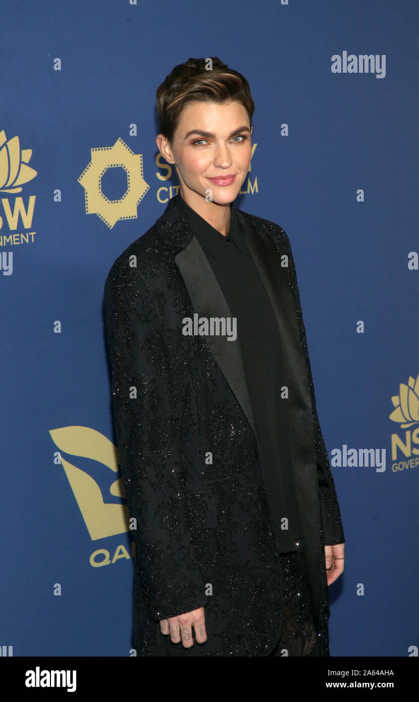 Los Angeles, Ca. 23rd Oct, 2019. Ruby Rose, at 2019 Australians In Film ...