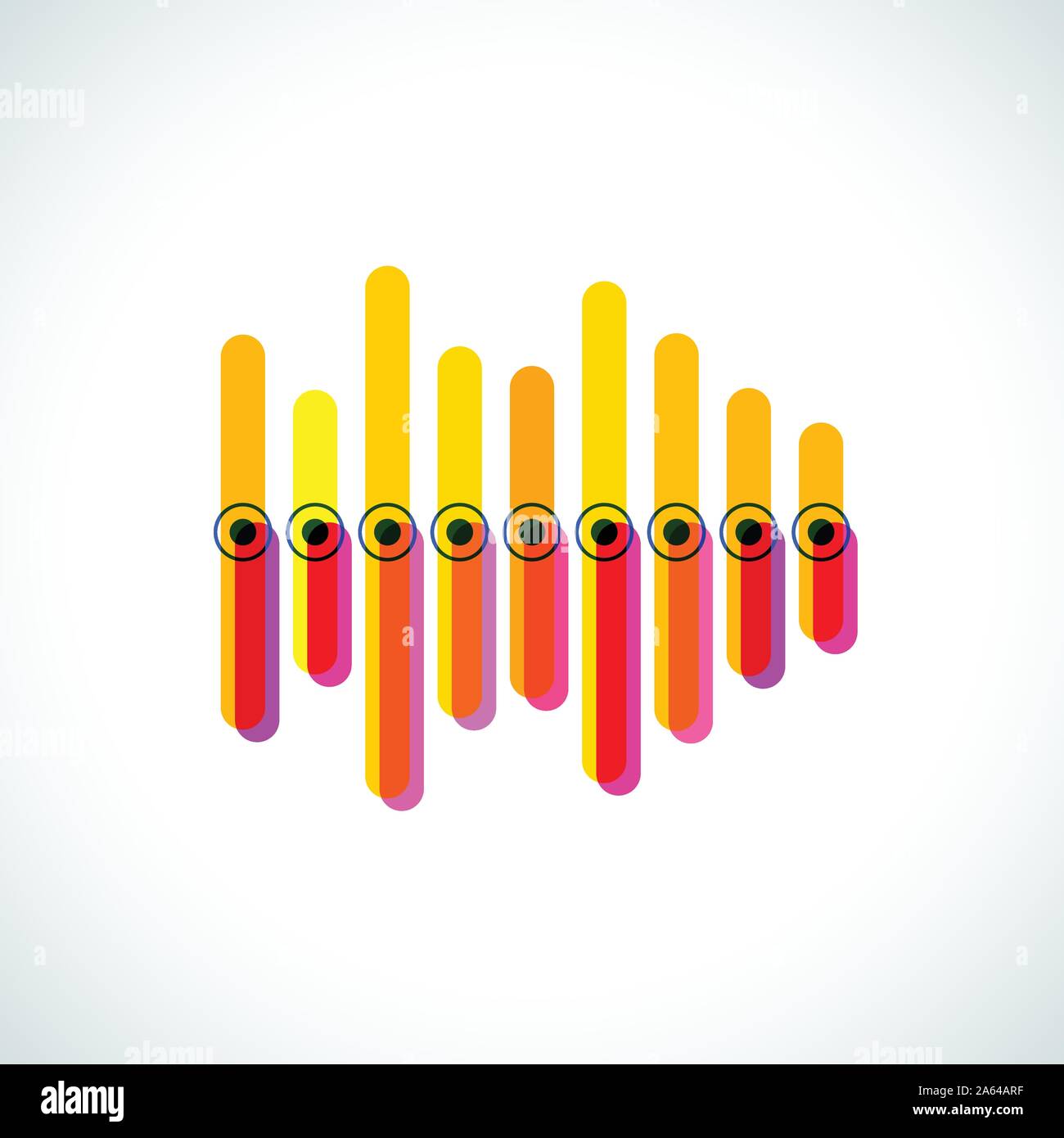 Intersecting bars Stock Vector Images - Alamy