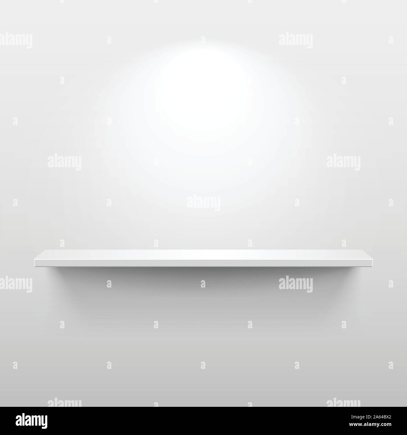 Blank exhibition bookshelf in Stock Vector Images - Alamy