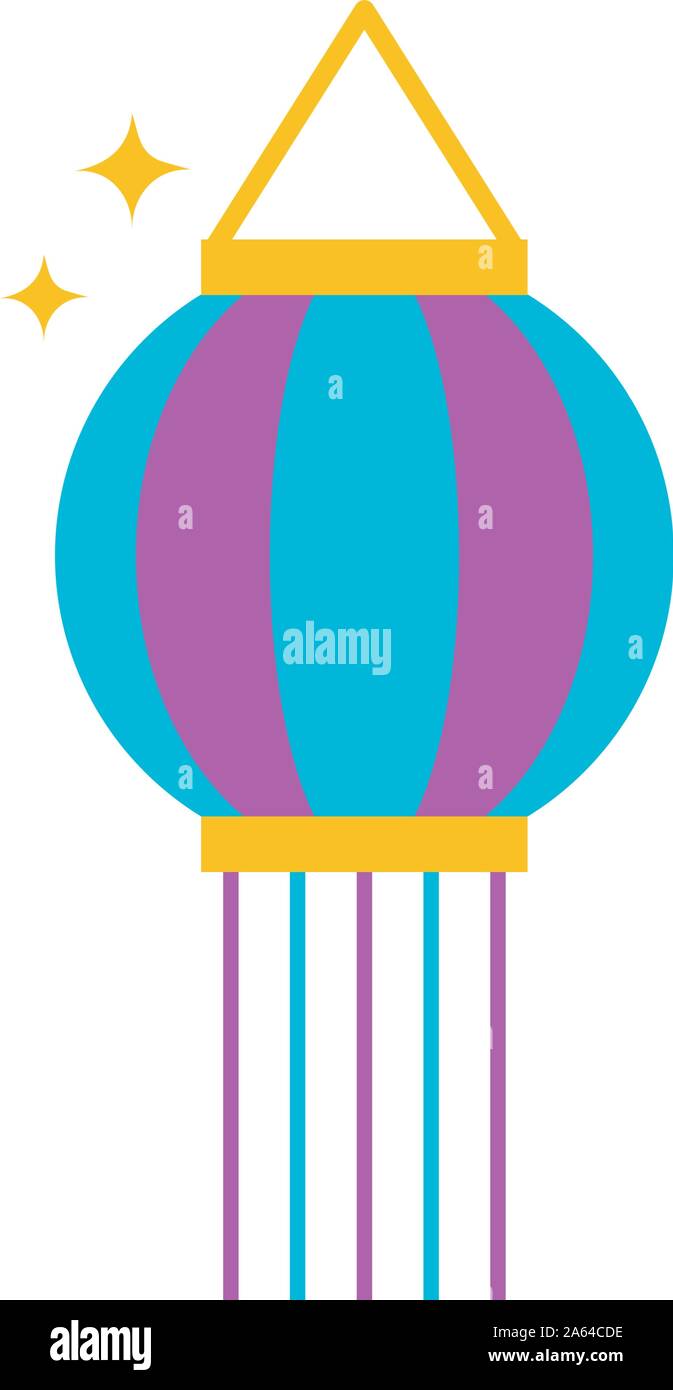 happy diwali celebration lamp hanging Stock Vector Image & Art - Alamy