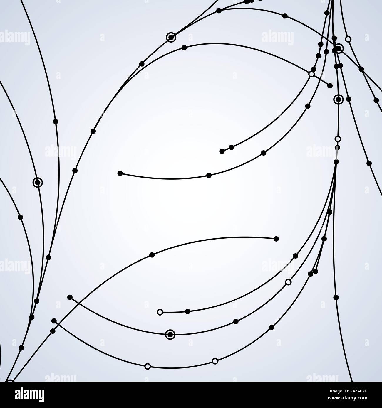 Wire grid made of connected dots Stock Vector Image & Art - Alamy