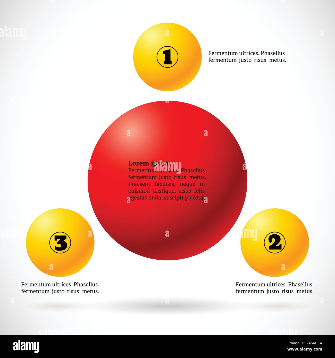Infographics with group of flying balls Stock Vector Image & Art - Alamy