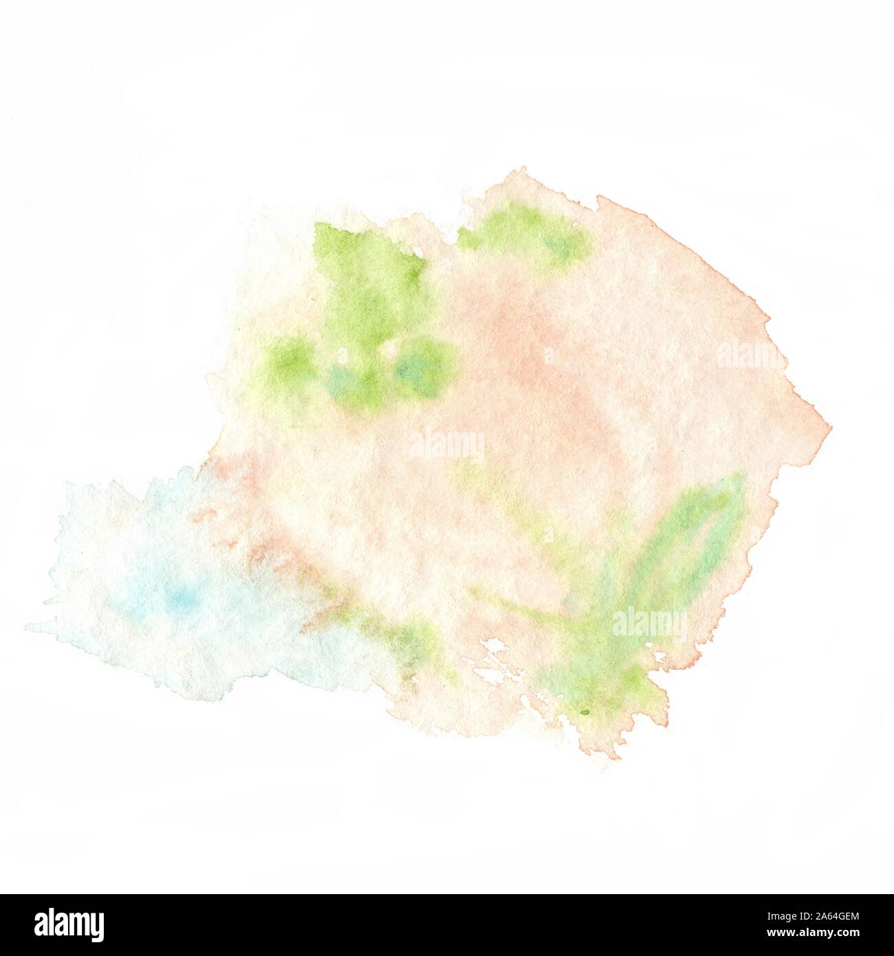 Pastel paint splash watercolor background for festive design Stock ...