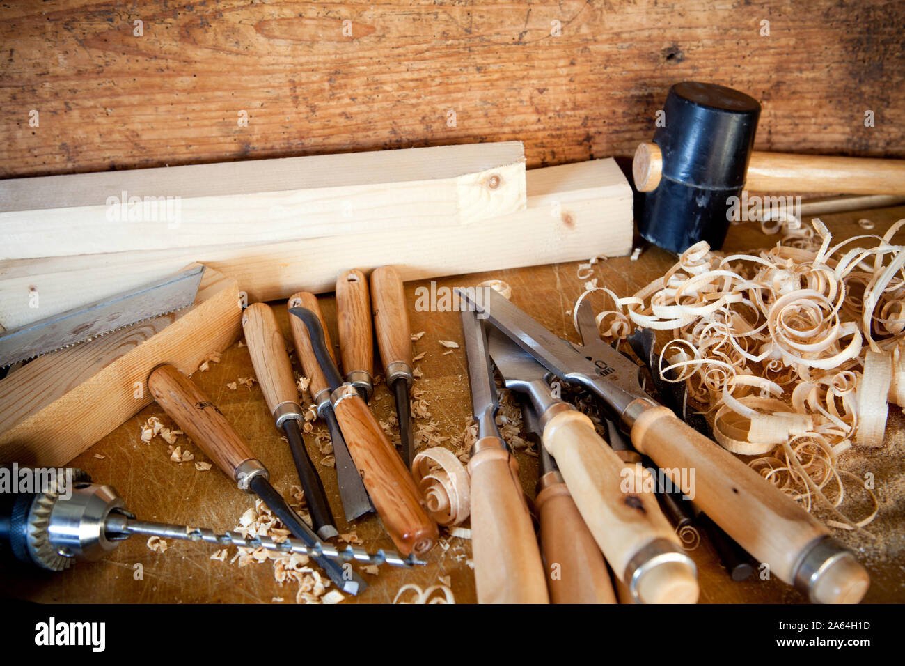 Vintage sculptor tools hi-res stock photography and images - Alamy