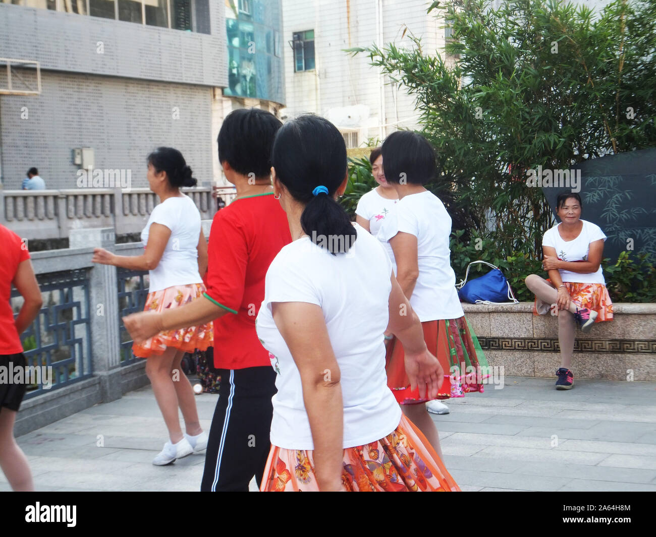Shenzhen, China: the women dancing in the square are all alive and ...