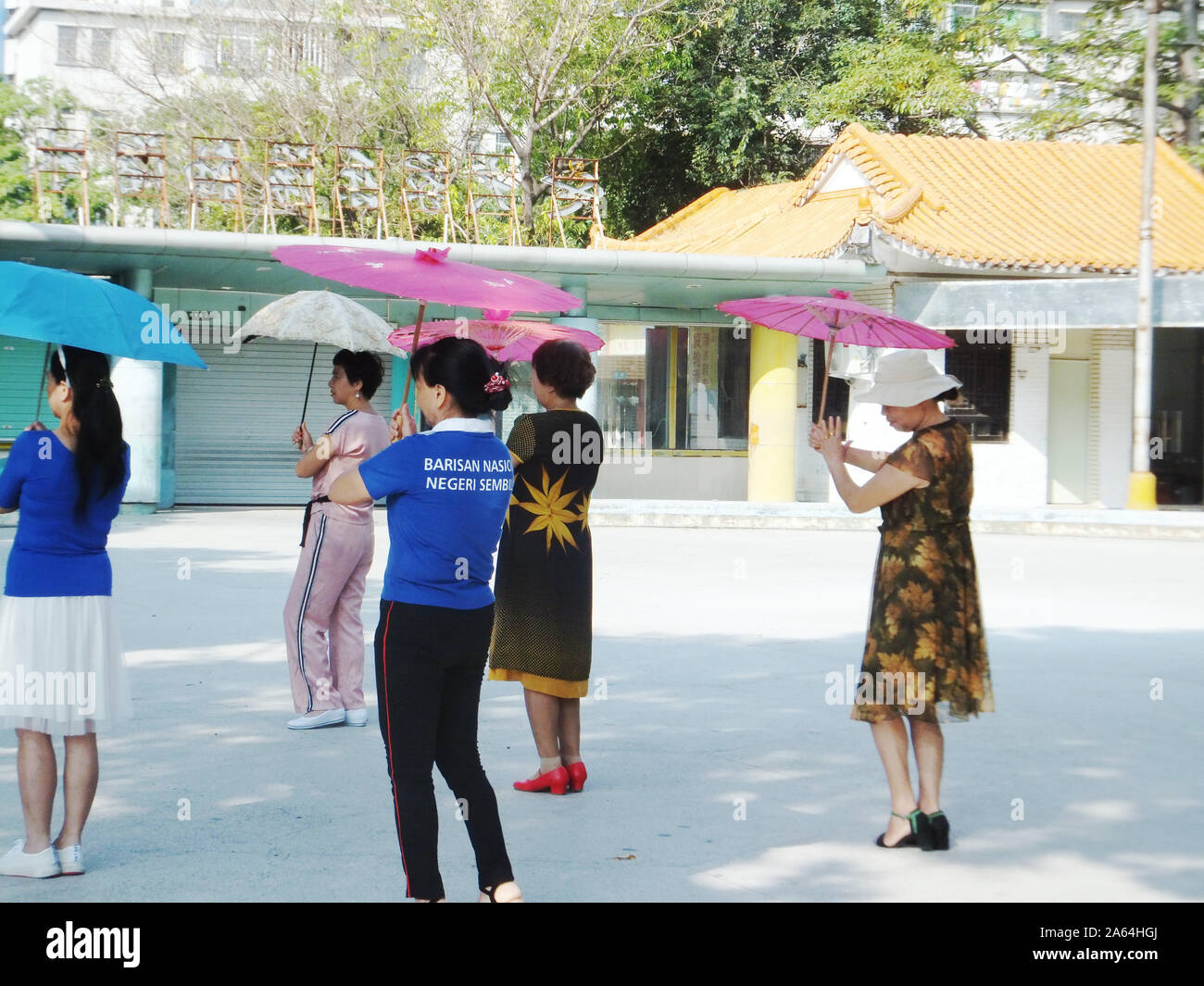 Shenzhen, China: the women dancing in the square are all alive and ...