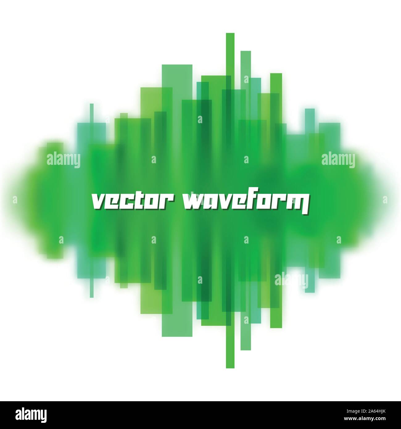 Blurred waveform made of lines Stock Vector Image & Art - Alamy