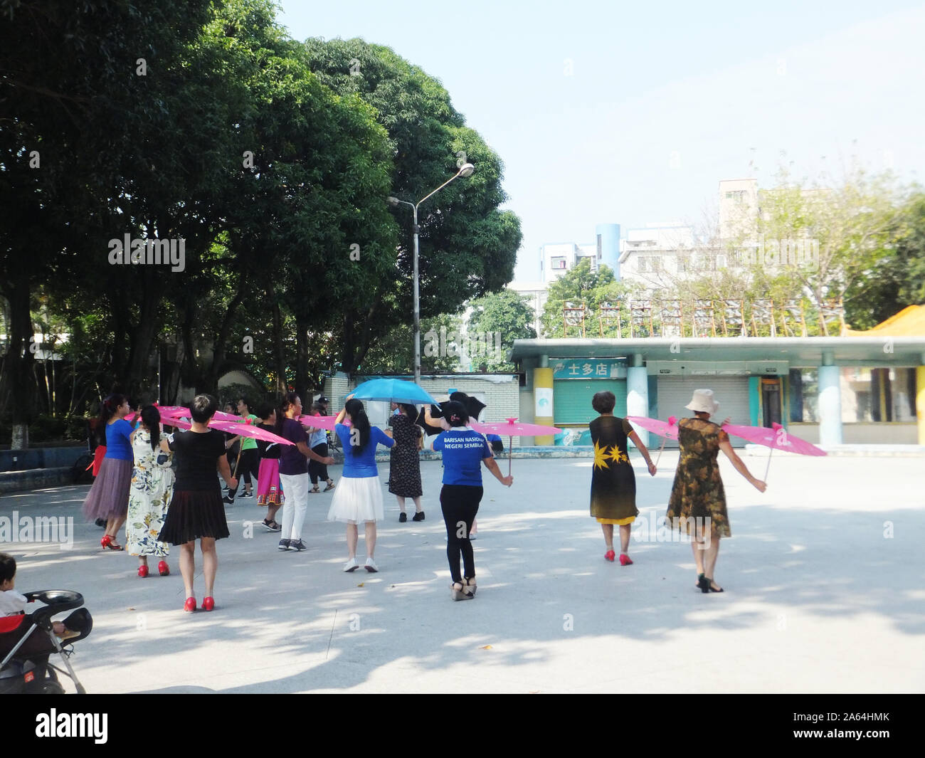 Shenzhen, China: the women dancing in the square are all alive and ...