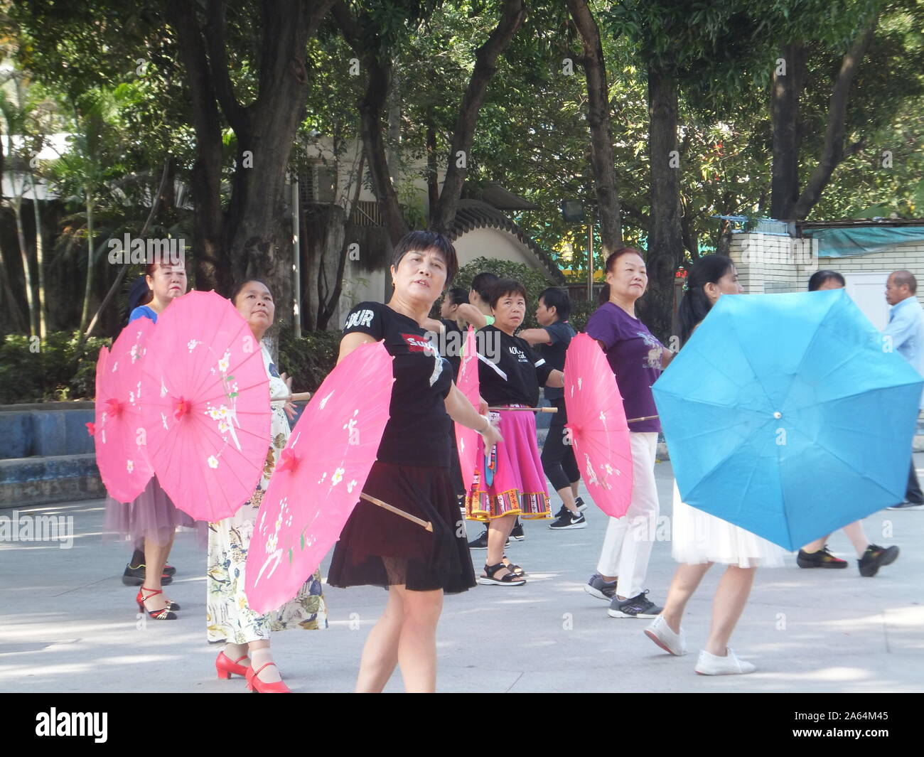 Shenzhen, China: the women dancing in the square are all alive and ...