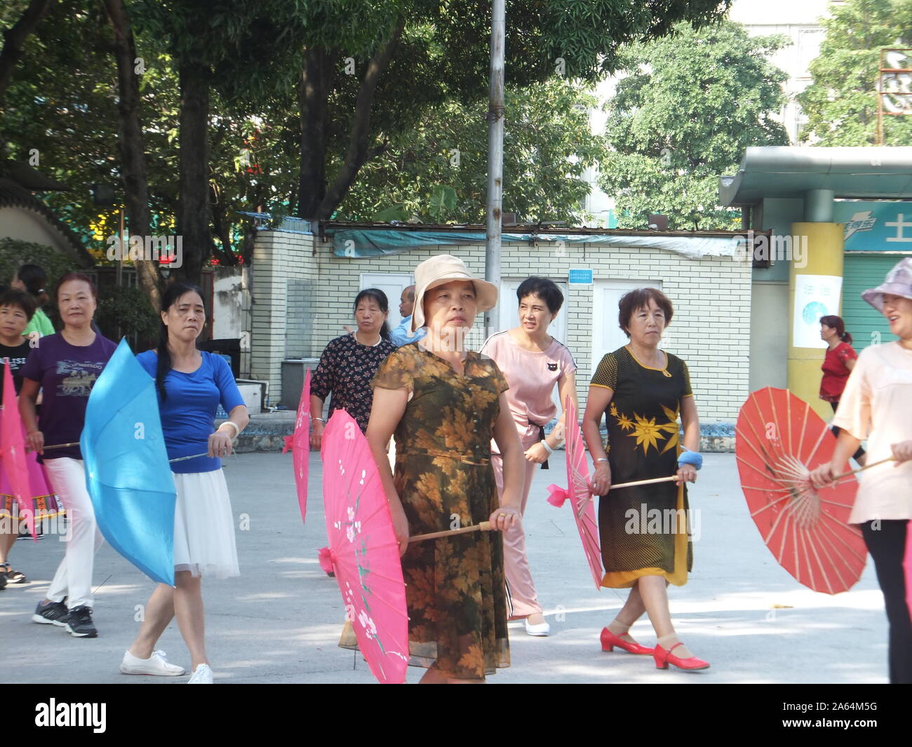 Shenzhen, China: the women dancing in the square are all alive and ...