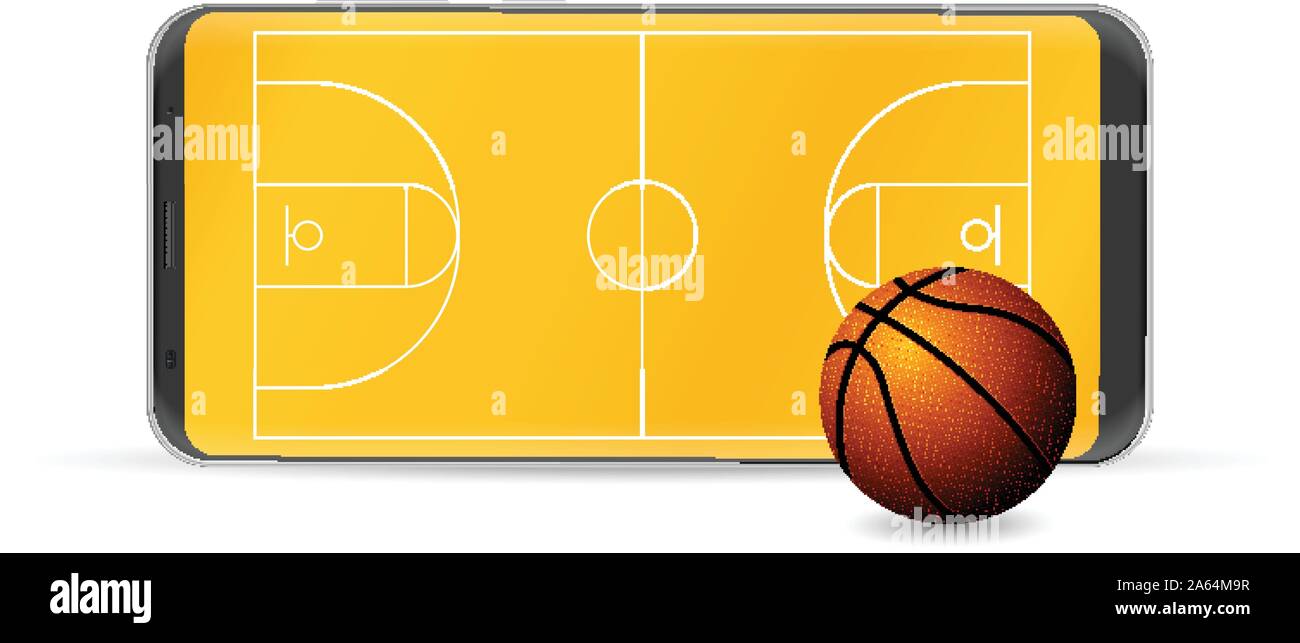 Electronic basketball Stock Vector Images - Alamy