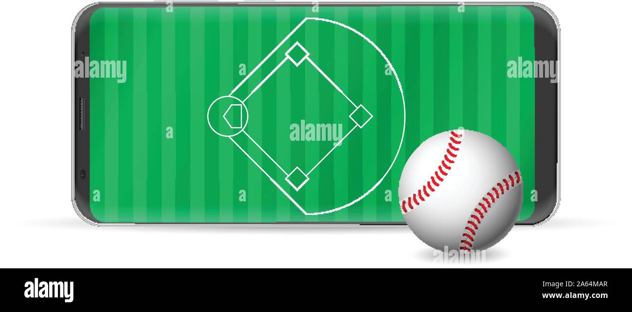 Digital baseball field hi-res stock photography and images - Alamy
