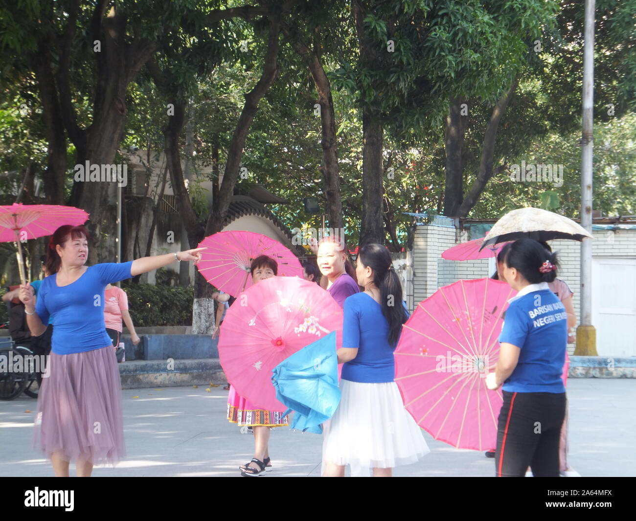 Shenzhen, China: the women dancing in the square are all alive and ...