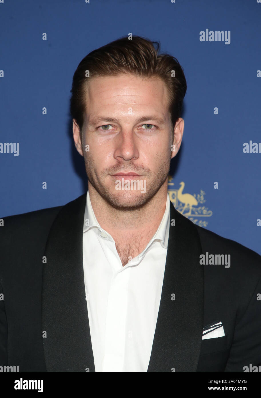 Los Angeles, Ca. 23rd Oct, 2019. Luke Bracey, at 2019 Australians In ...