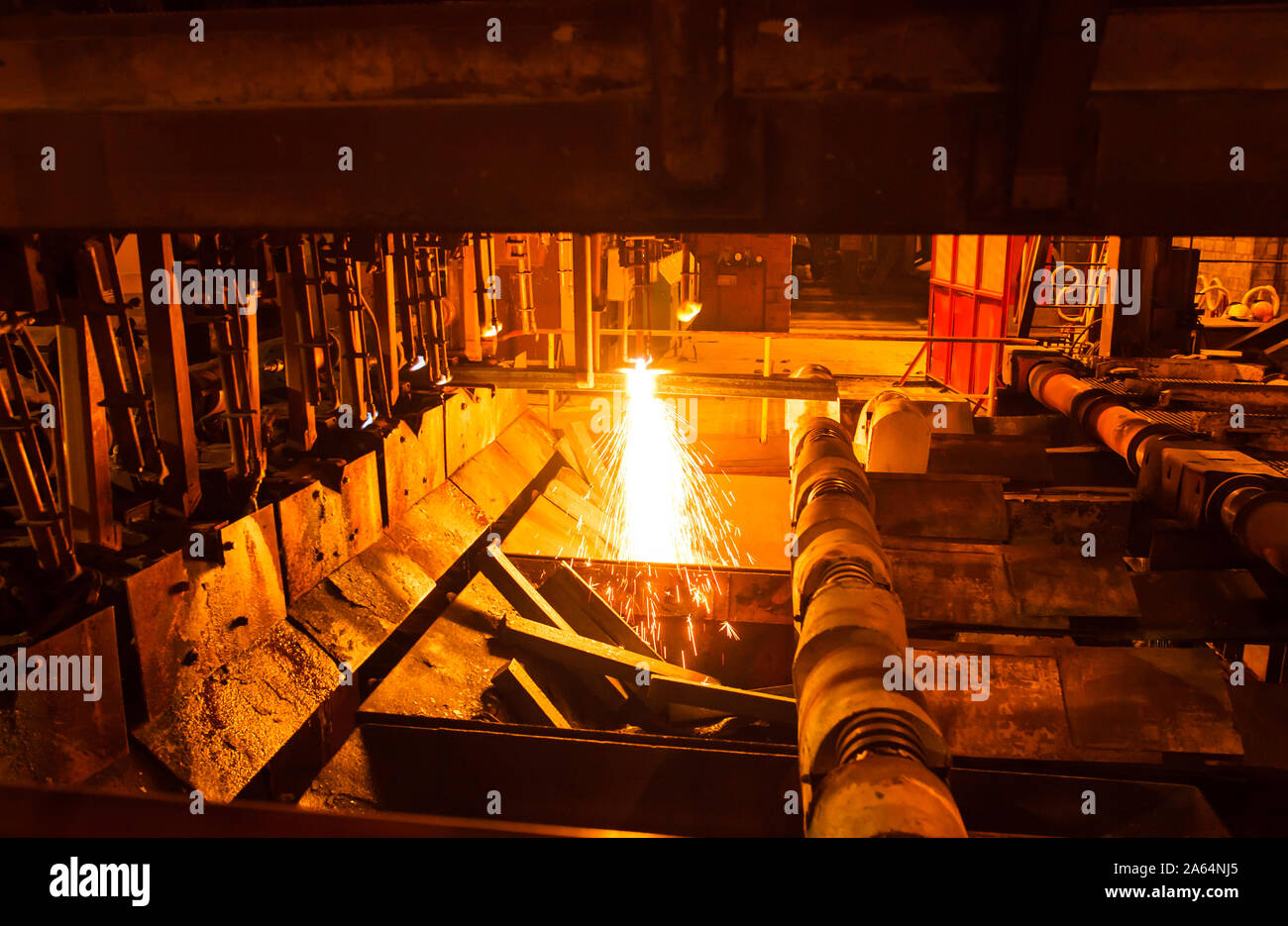 Blast furnaces molten metal hi-res stock photography and images - Alamy