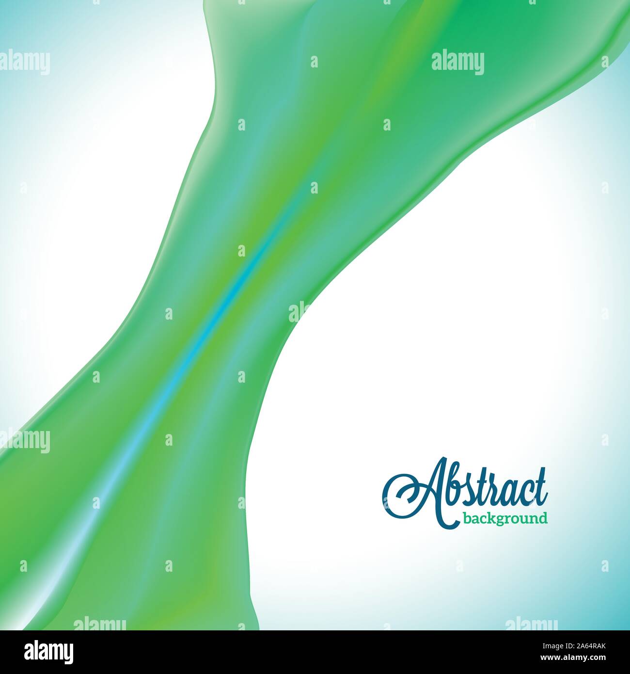 Abstract blurred green flow background Stock Vector Image & Art - Alamy