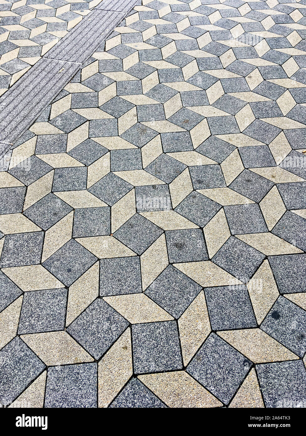 3D effect street pavement, Ljubljana, Slovenia Stock Photo - Alamy