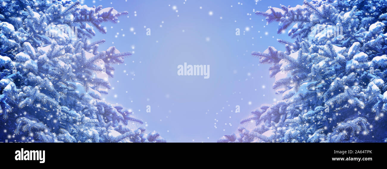 Christmas border banner wide hi-res stock photography and images - Alamy