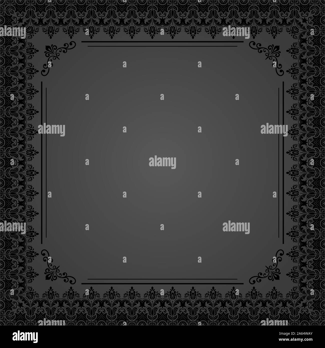 Floral Fine Frame Stock Photo - Alamy