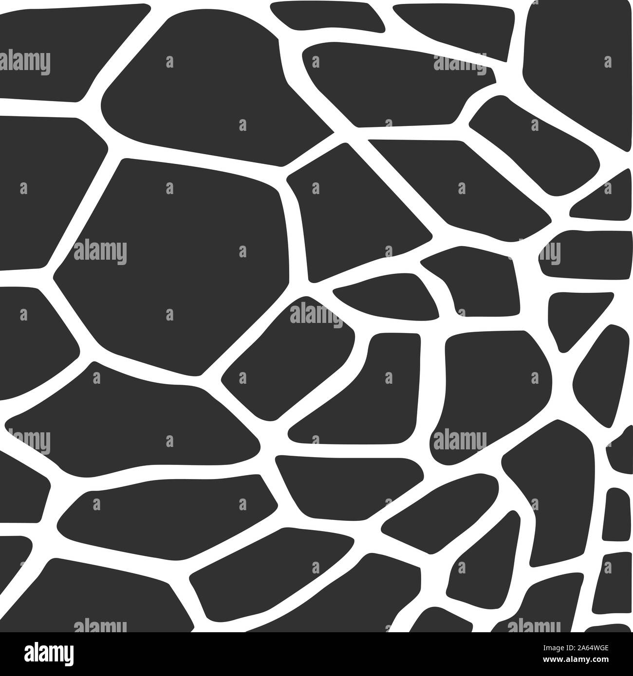 Giraffe animal skin texture, animal background, tribal ornament, Vector ...