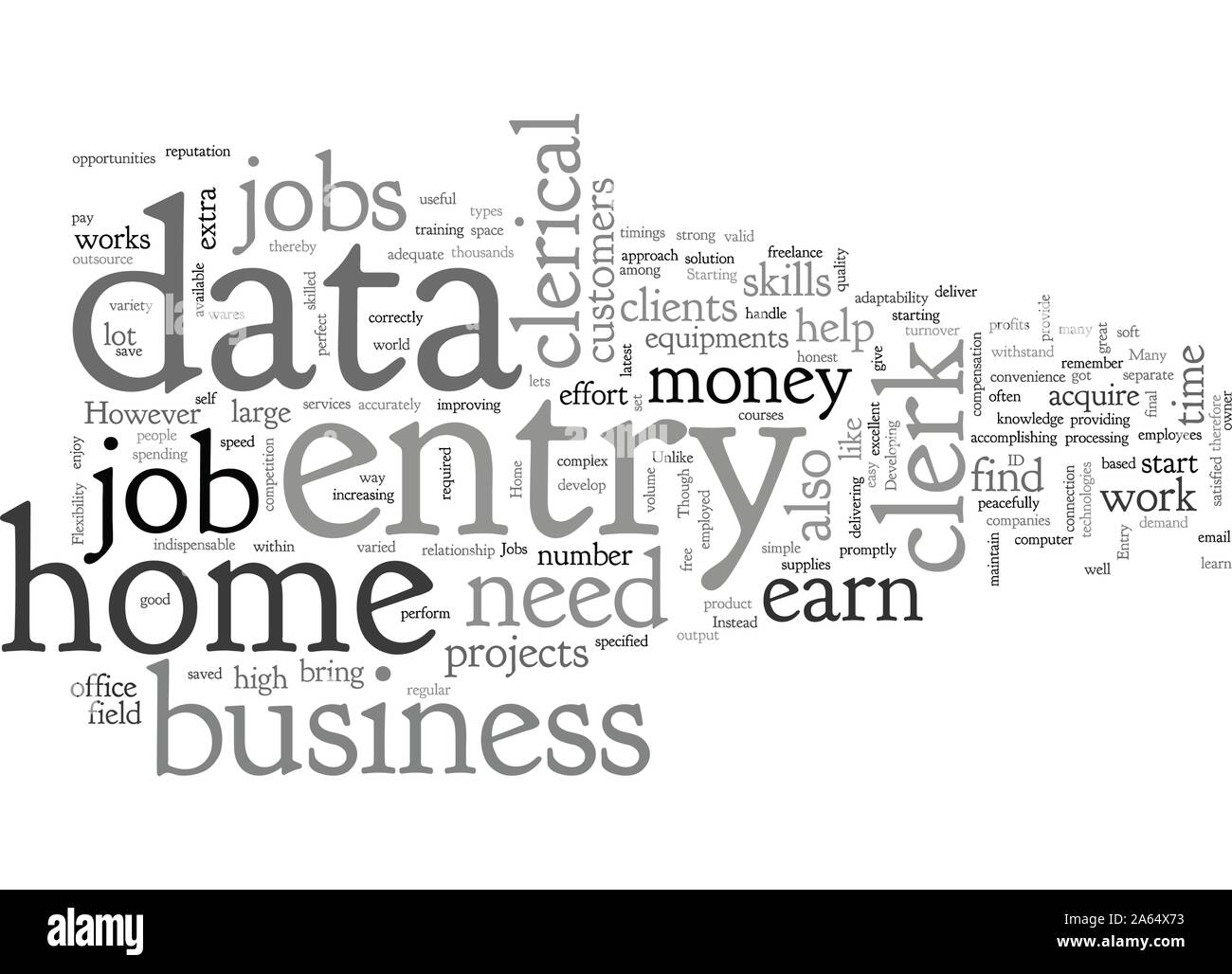 Data Entry Clerk Cut Out Stock Images & Pictures - Alamy