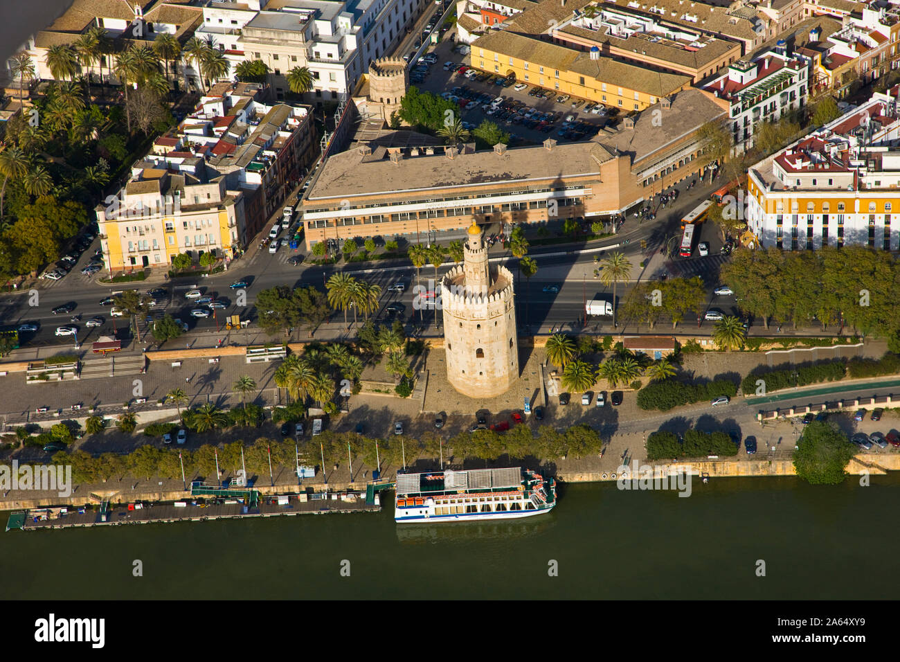 Aerial view, Sevilla. Andalucia, Spain, Europe Stock Photo - Alamy