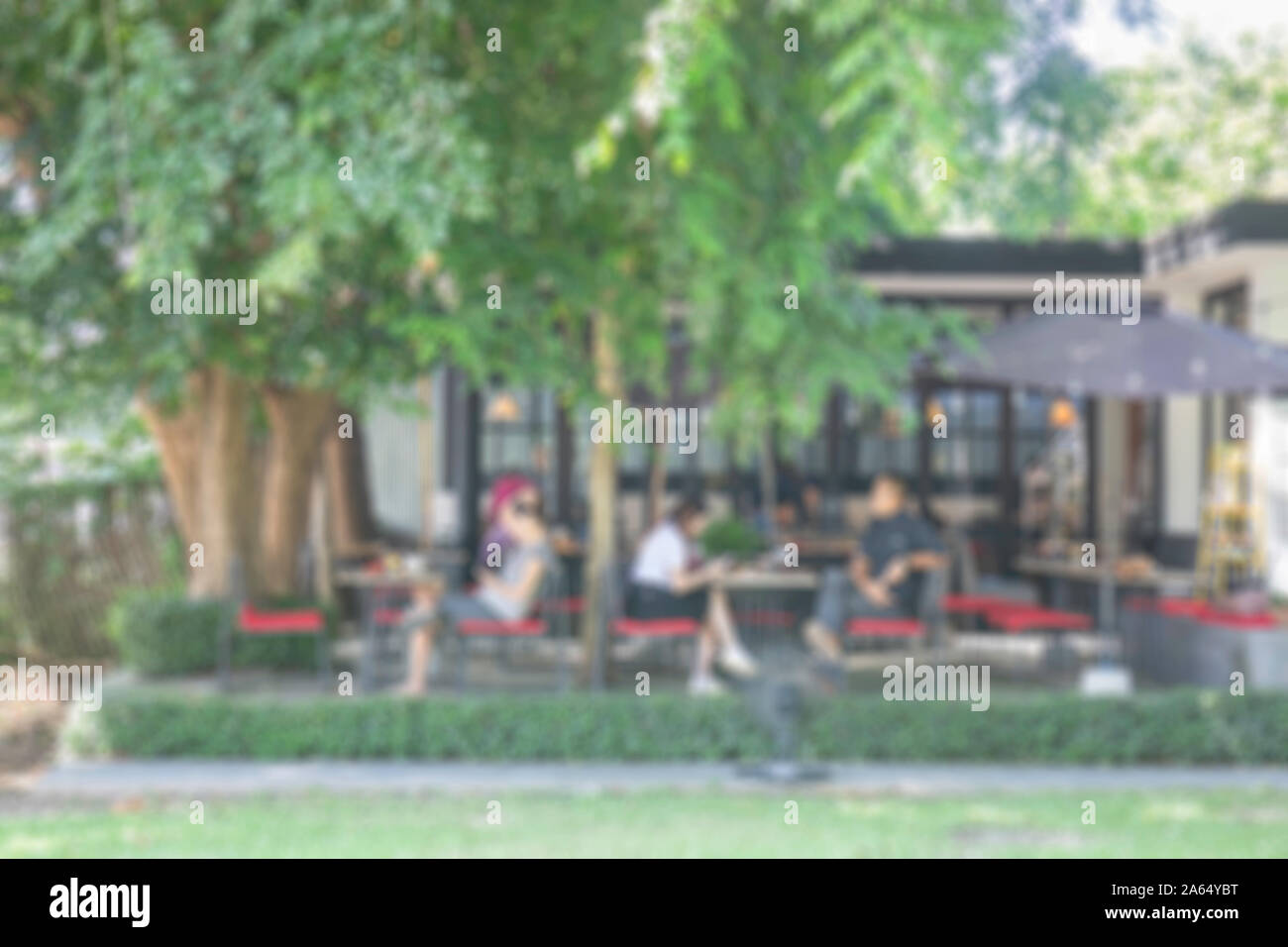 Exterior blur of street coffee shop hi-res stock photography and images ...
