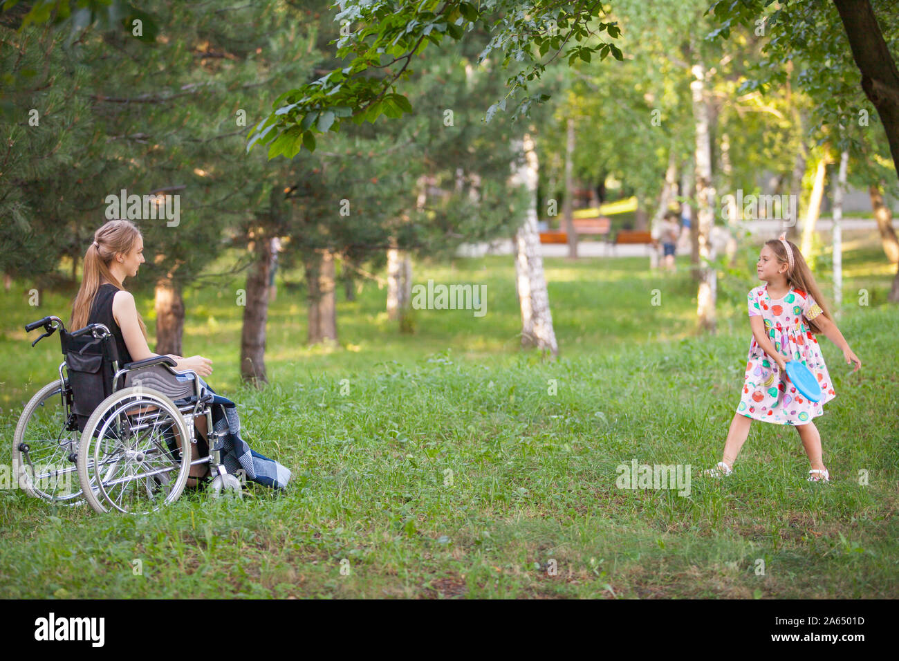 Disabled girl hi-res stock photography and images - Alamy