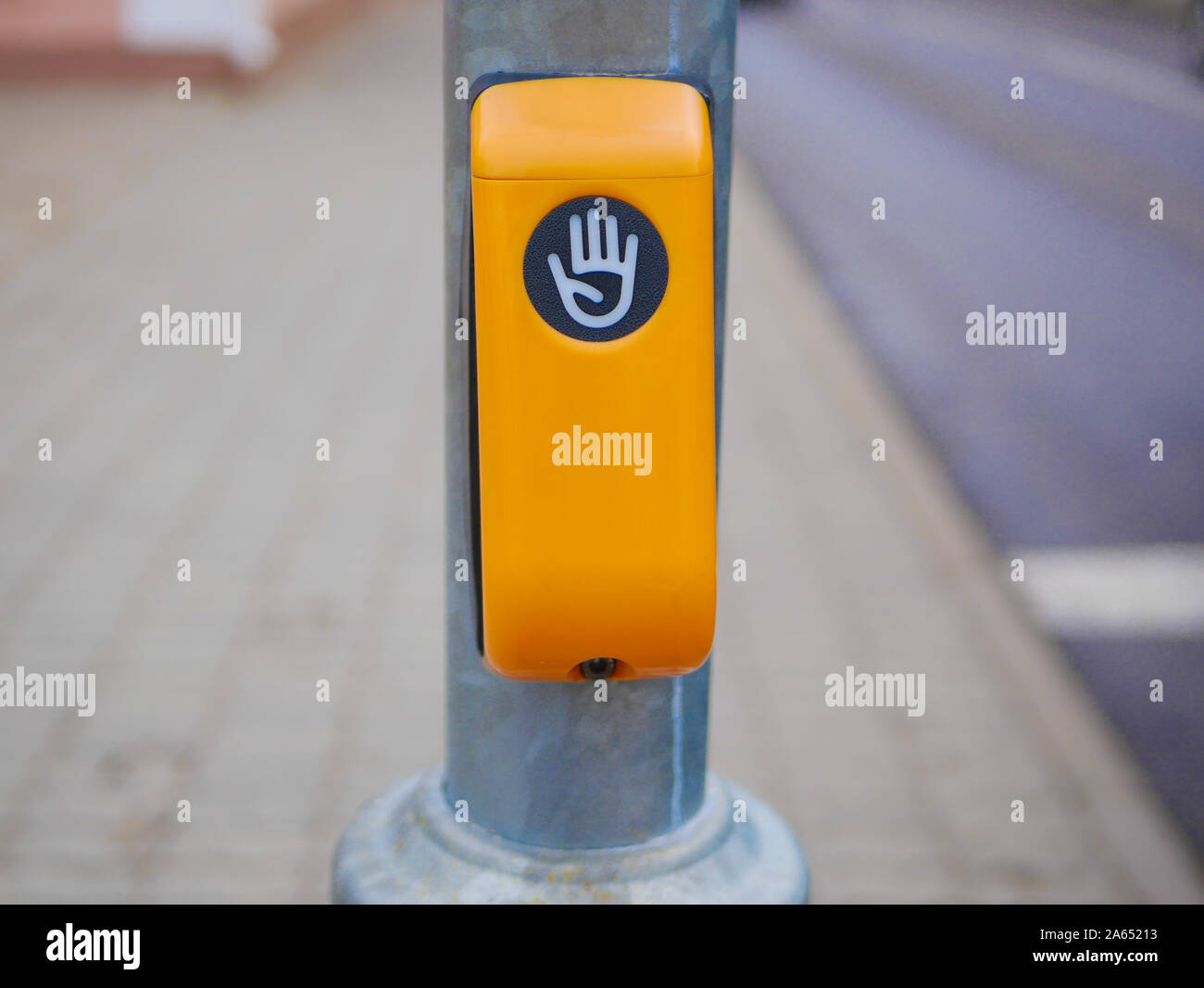 Push pole hi-res stock photography and images - Alamy