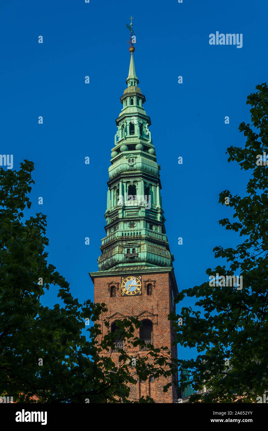 Hojbro Plads Square with the equestrian statue of Bishop Absalon and St ...