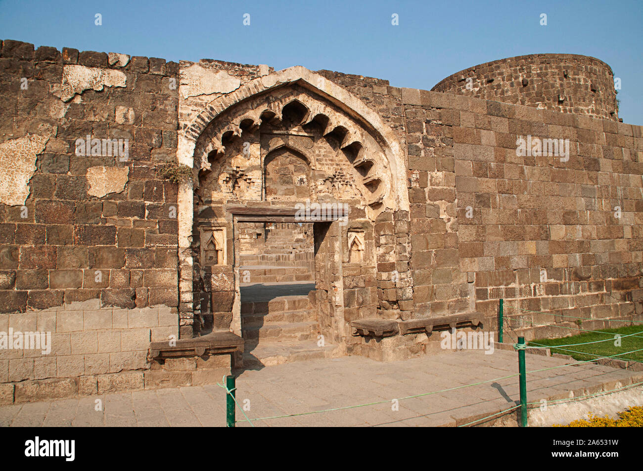 Devgiri fort daulatabad aurangabad maharashtra hi-res stock photography ...