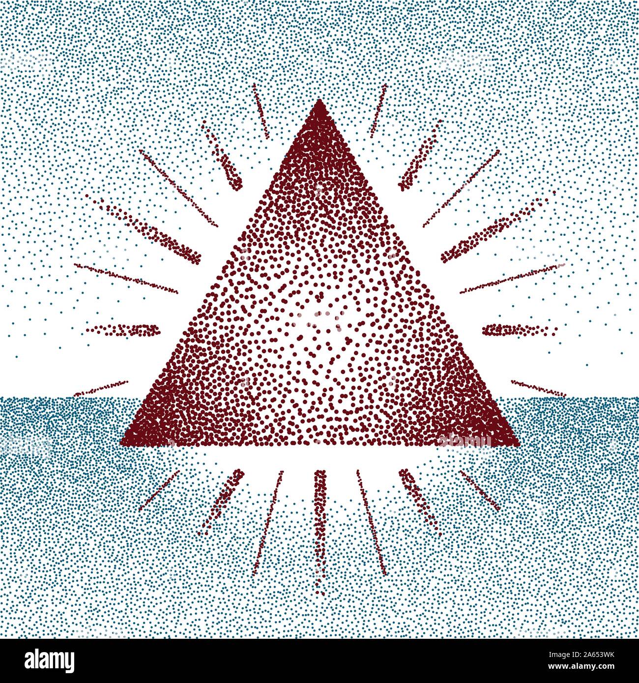 Occult triangle Cut Out Stock Images & Pictures - Alamy