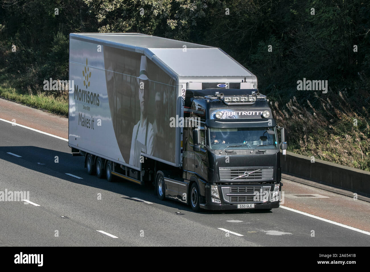 Morrisons lorry hi-res stock photography and images - Alamy