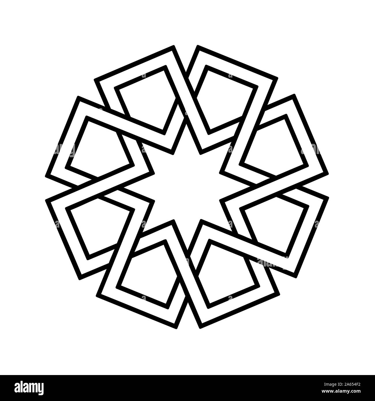 Kufi Khat Coloring Pages