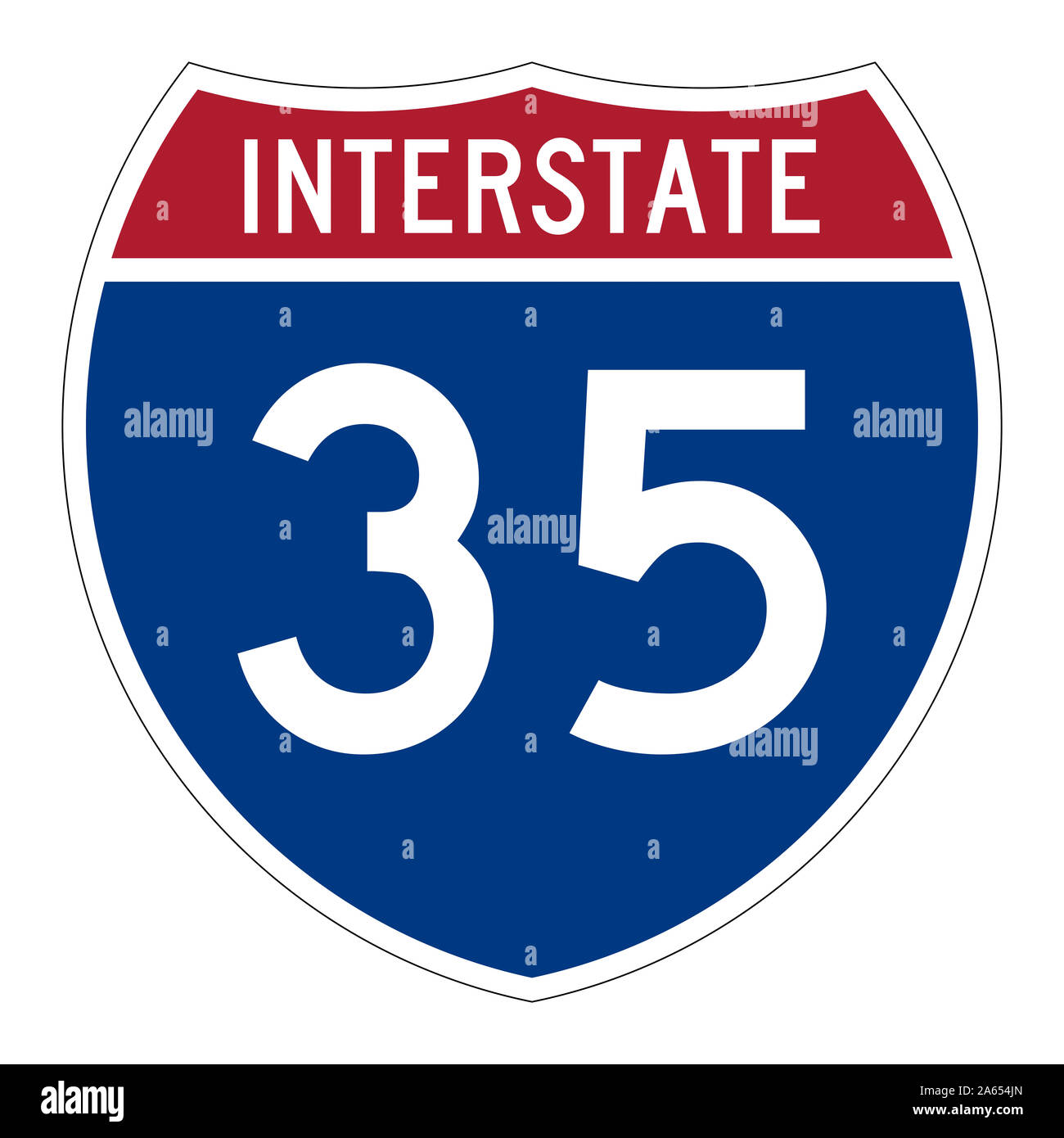 National highway 35 hi-res stock photography and images - Alamy