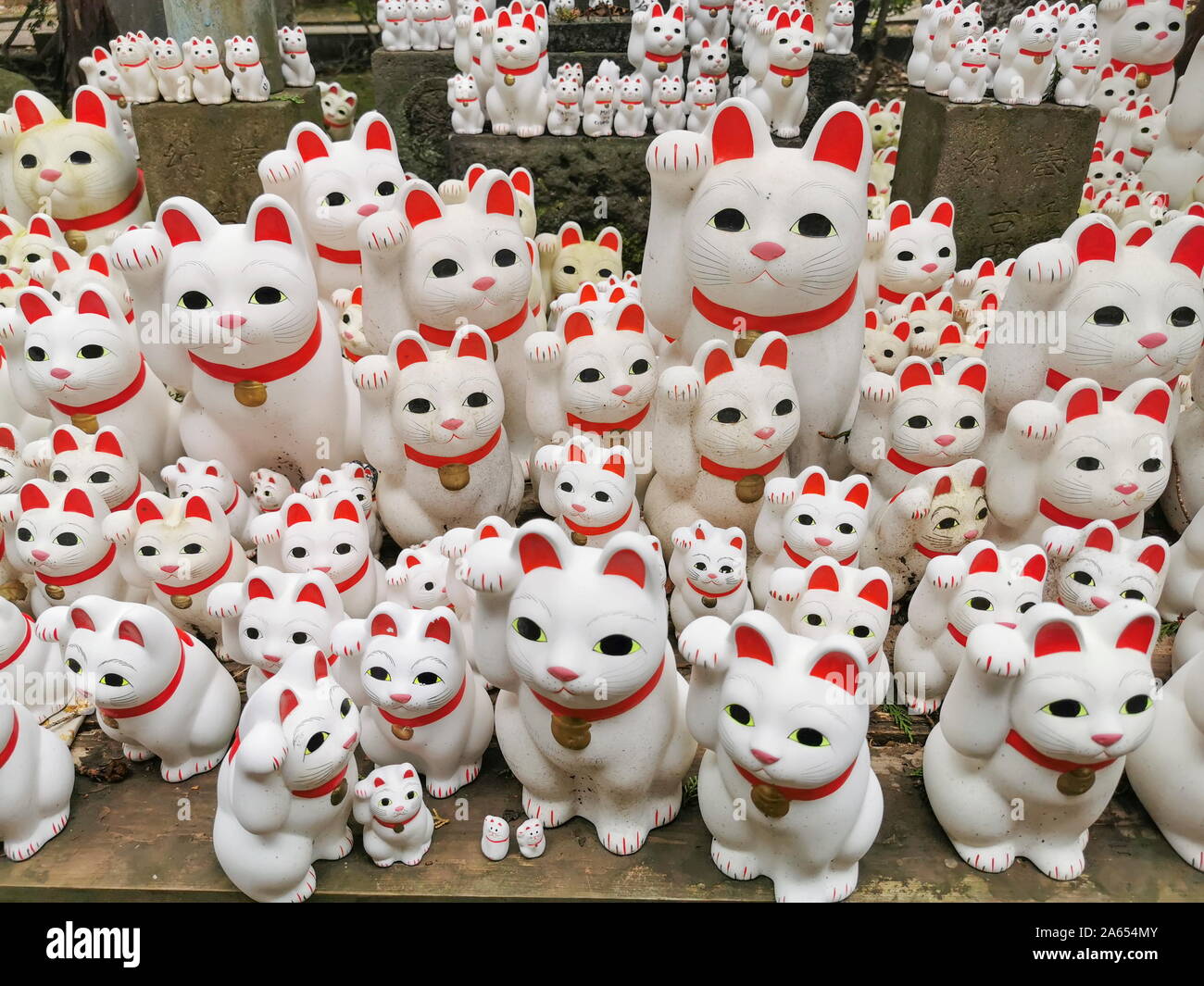 GOTOKU-JI TEMPLE: TOKYO' S "LUCKY CAT" TEMPLE Stock Photo - Alamy
