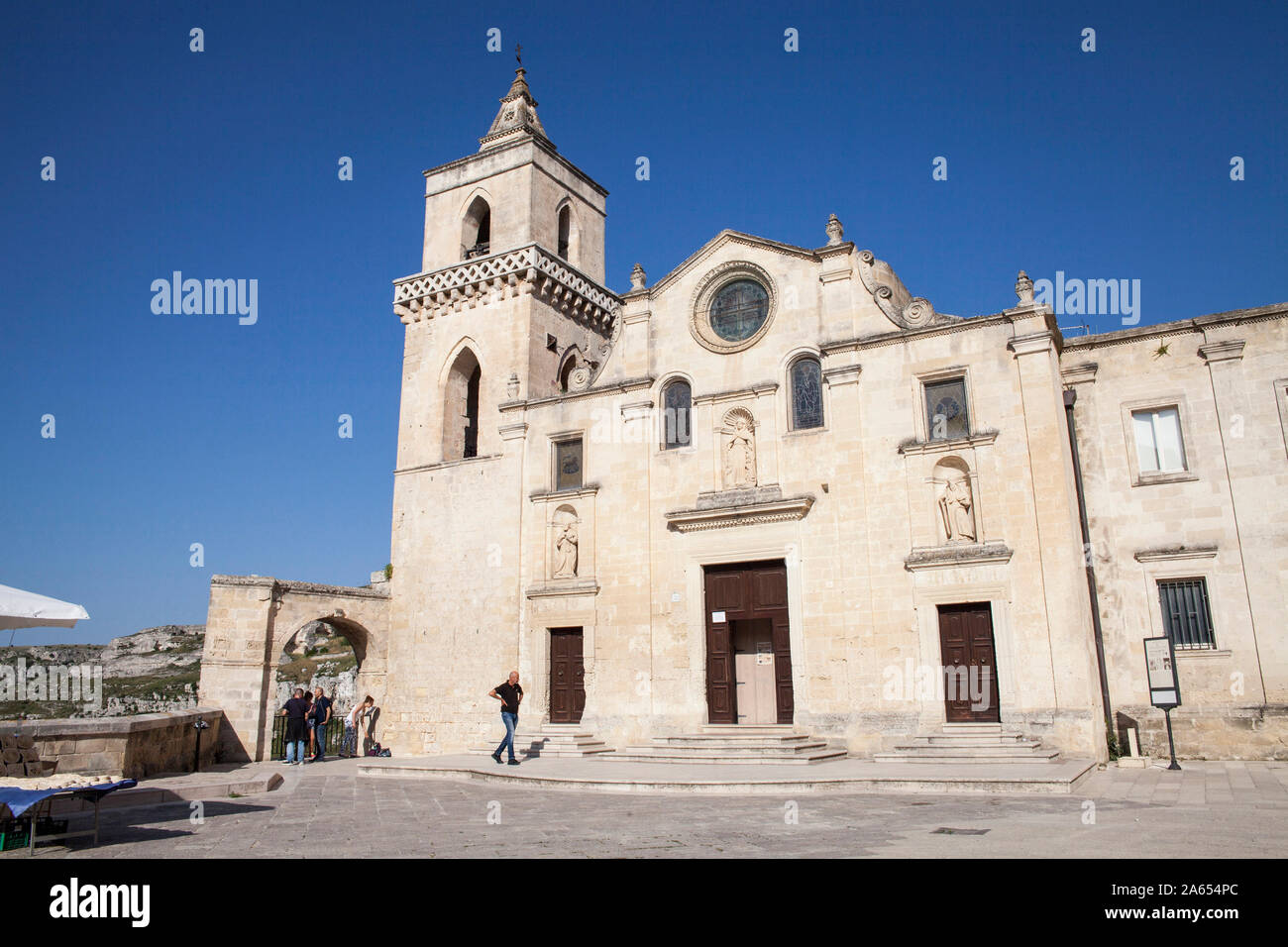 Matera church hi-res stock photography and images - Alamy