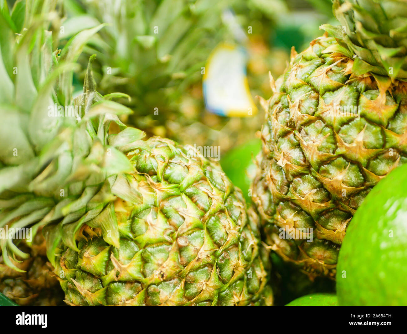 Pineapple close up pattern hi-res stock photography and images - Alamy